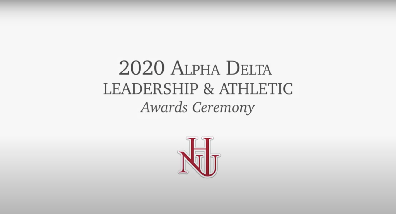 2020 Alpha Delta Virtual Award Ceremony - HNU